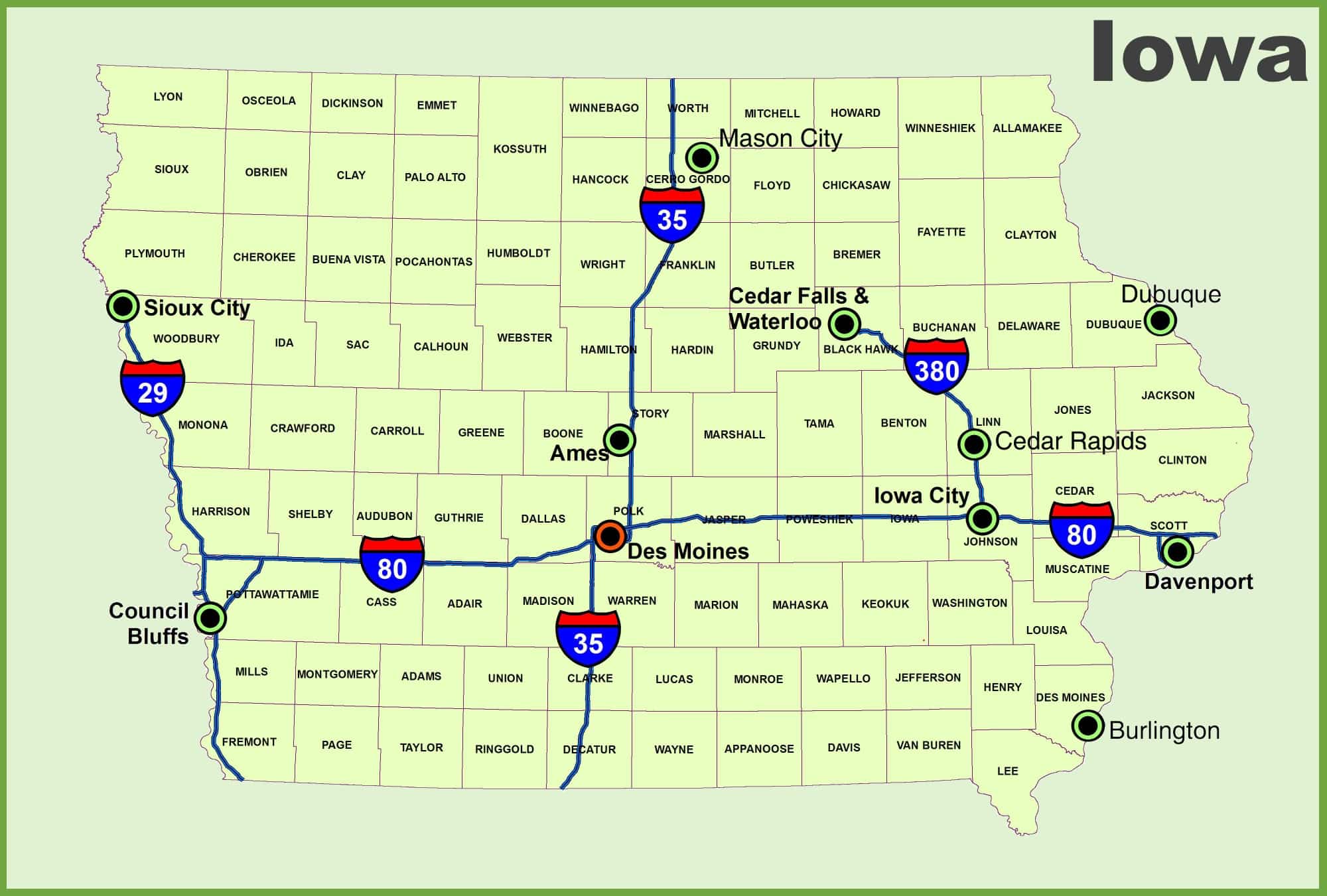 The 5 Best Places to Live in Iowa • UniMovers