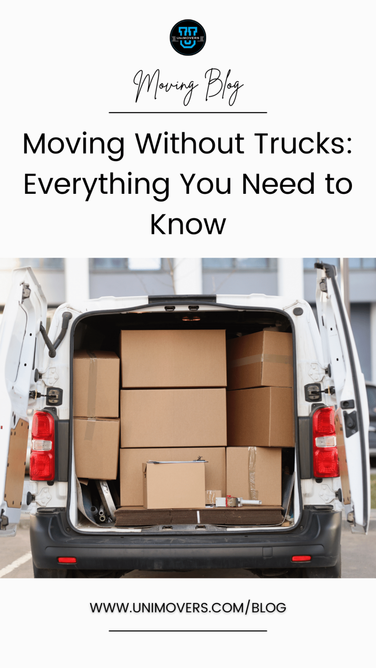 Moving Without Trucks: Everything You Need to Know • UniMovers